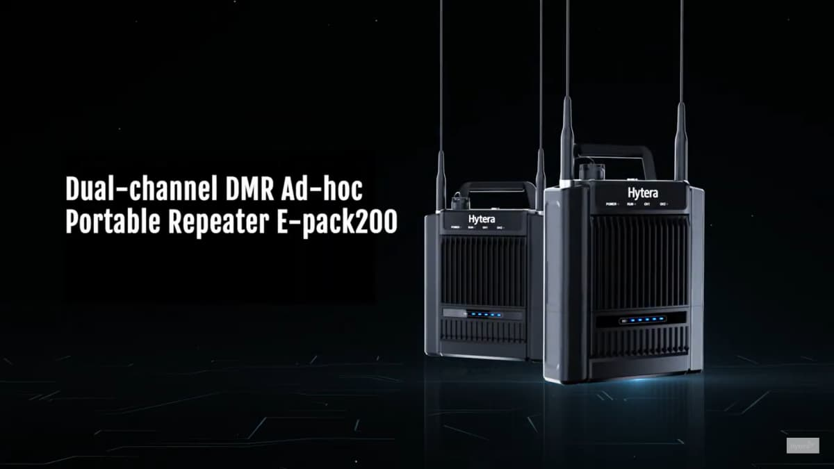 Hytera's GC550 2K/HD Mini Body Camera - Hytera